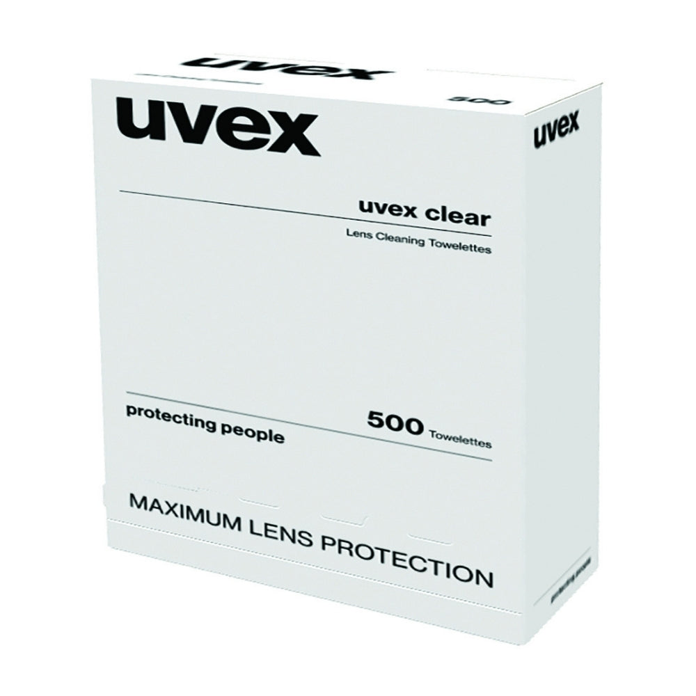 Uvex Lens Cleaning Vunett Box 500 Towlettes – Ausworkwear & Safety