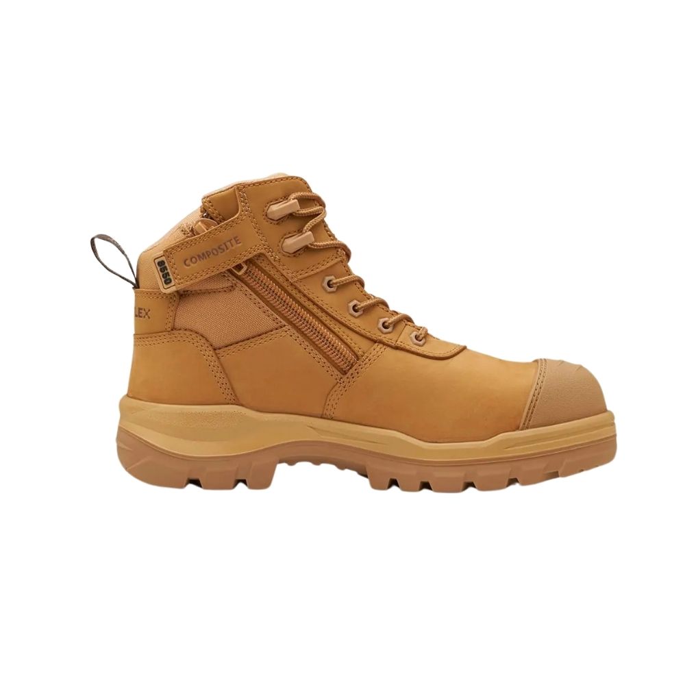 Blundstone RotoFlex 8550 Unisex 5" Zip-Sided Composite Toe Safety Boot ...
