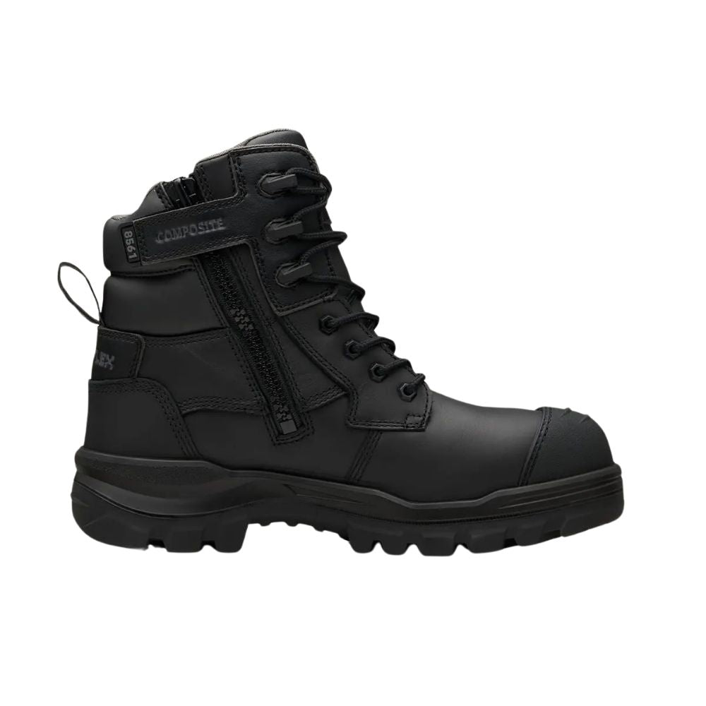 Blundstone RotoFlex 8561 Unisex 6" Zip-Sided Composite Toe Safety Boot ...