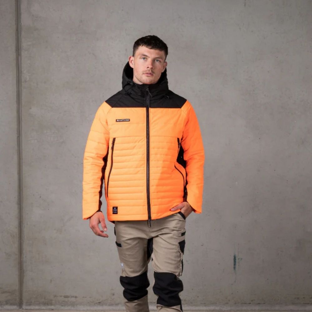 Anthem J1011 Performance Hi-Vis (DAY) Puffer Jacket – Ausworkwear & Safety