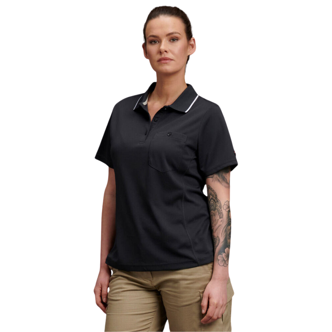 KingGee Women's Workcool Hyperfreeze Polo Work Shirt K44740 ...