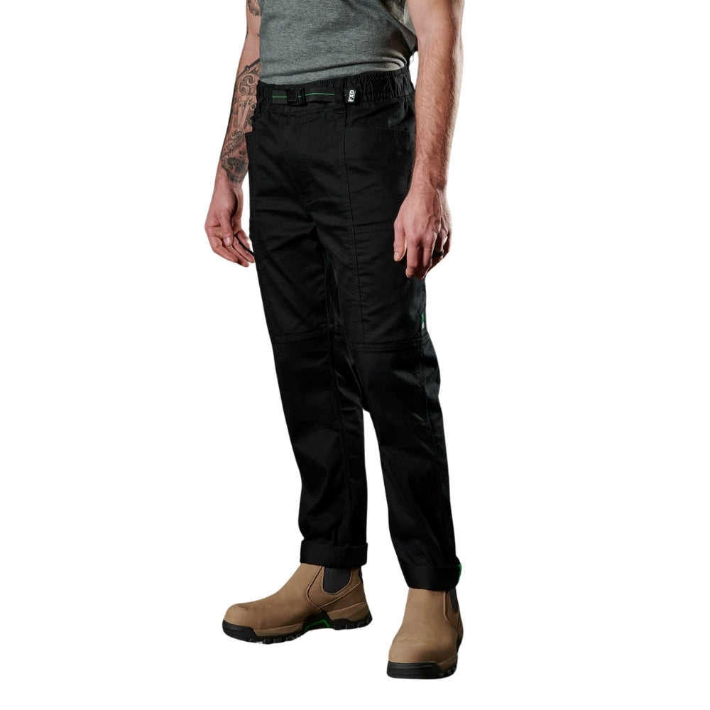 FXD Men's WP-6 Elastic Waist Work Pants with Built-in Belt ...