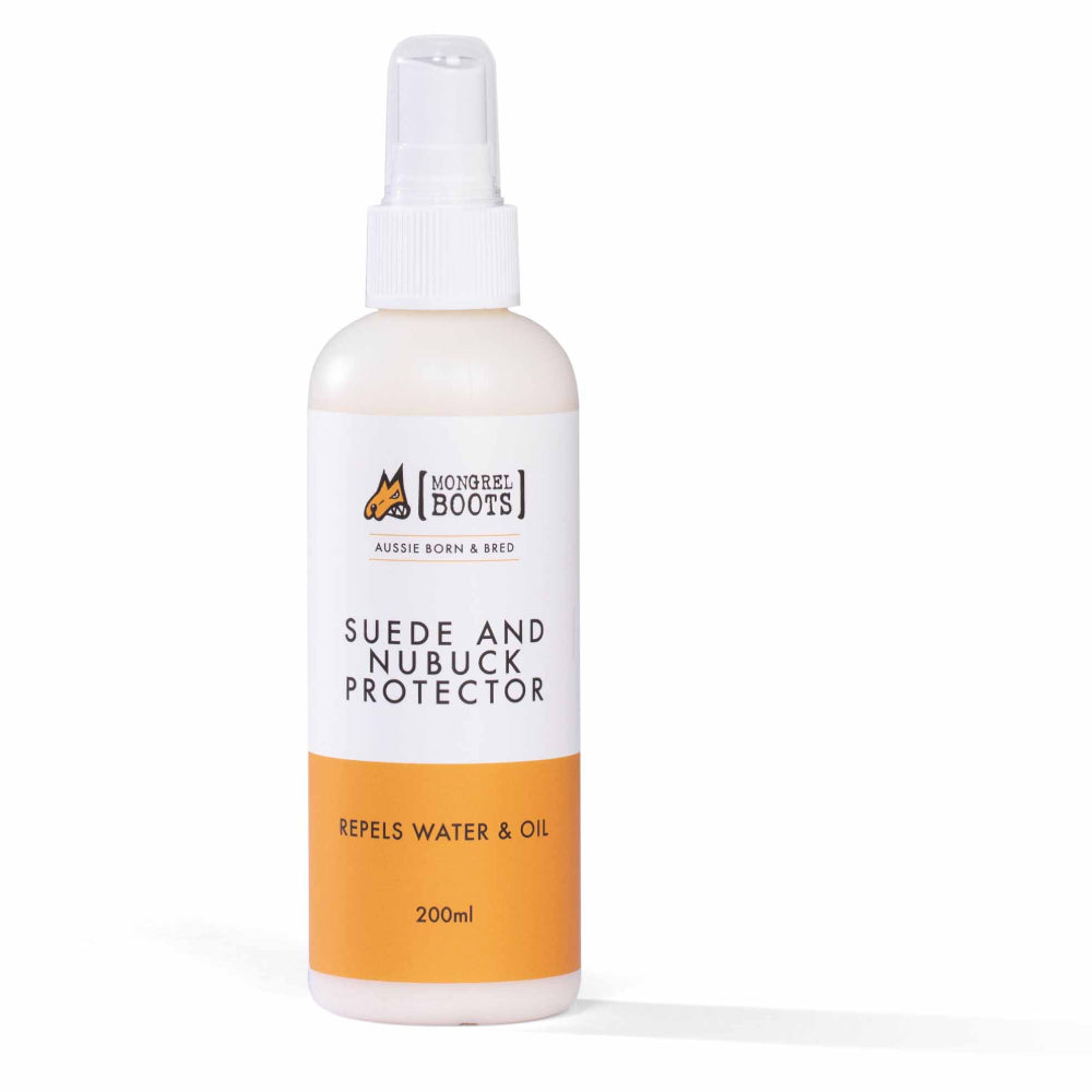 Mongrel Suede & Nubuck Protector 200ml Pump Bottle Spray – Ausworkwear ...